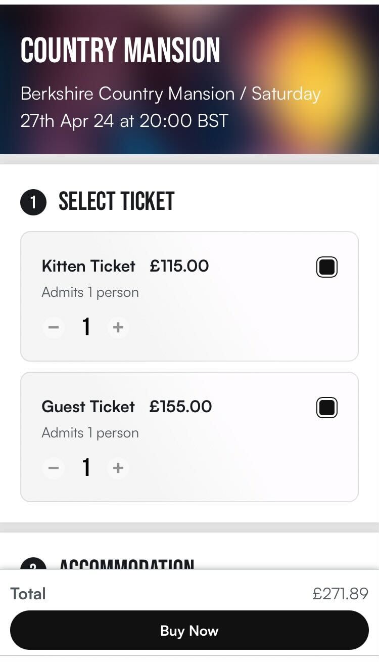 KK Events FAQ: Booking your Tickets – Killing Kittens